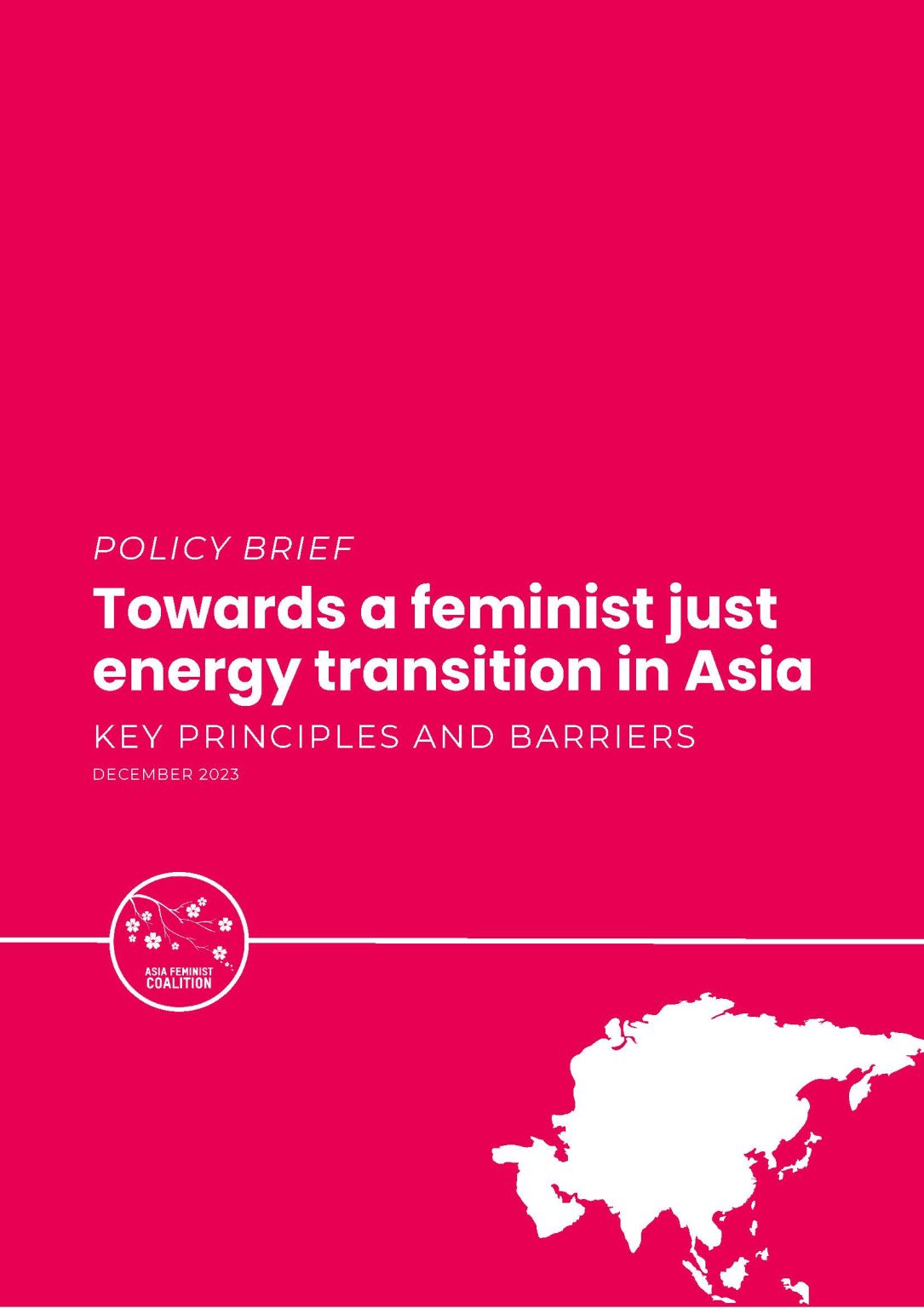 Kertas Kebijakan Feminist Justice Energy Transition (JET) – Asosiasi ...
